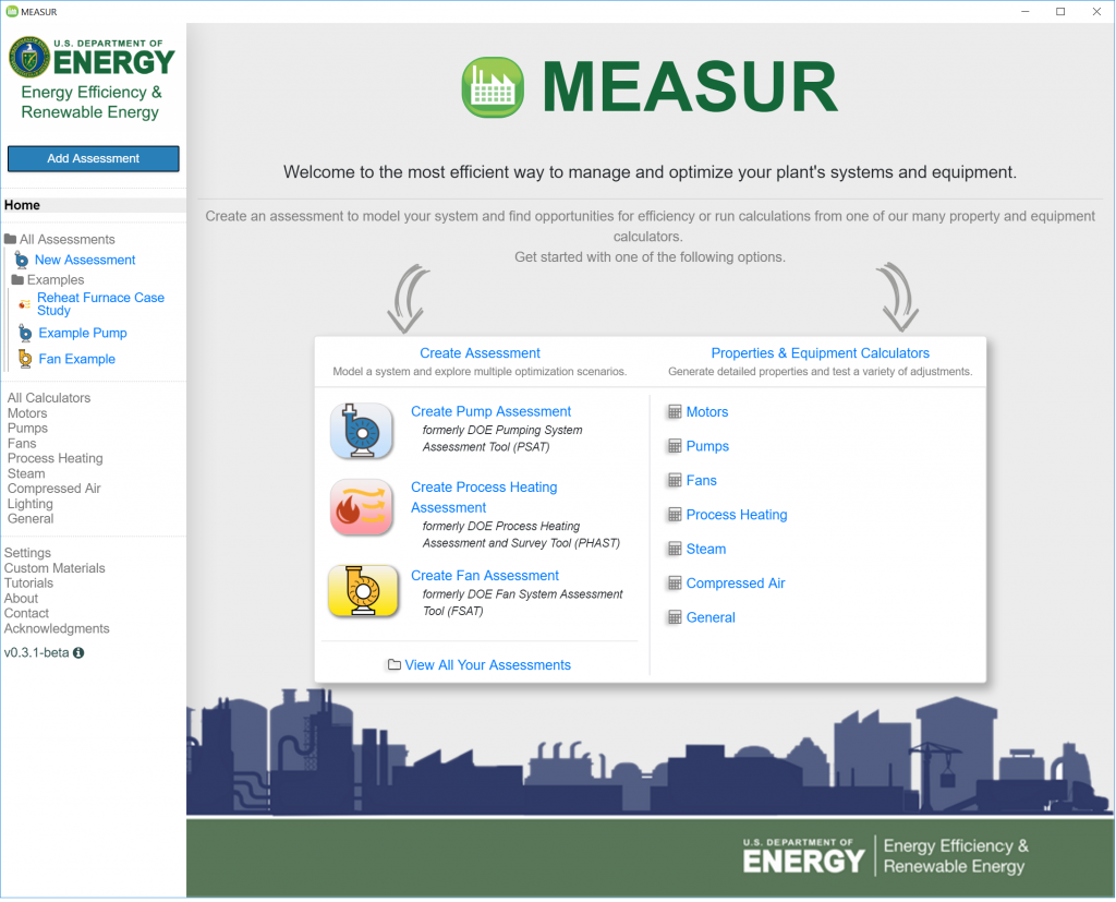 Energy System Software Tools and Training – Energy Efficiency